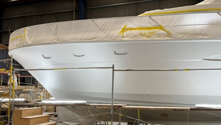 B63: Elite 18m Mid Pilothouse – Starting to Sparkle